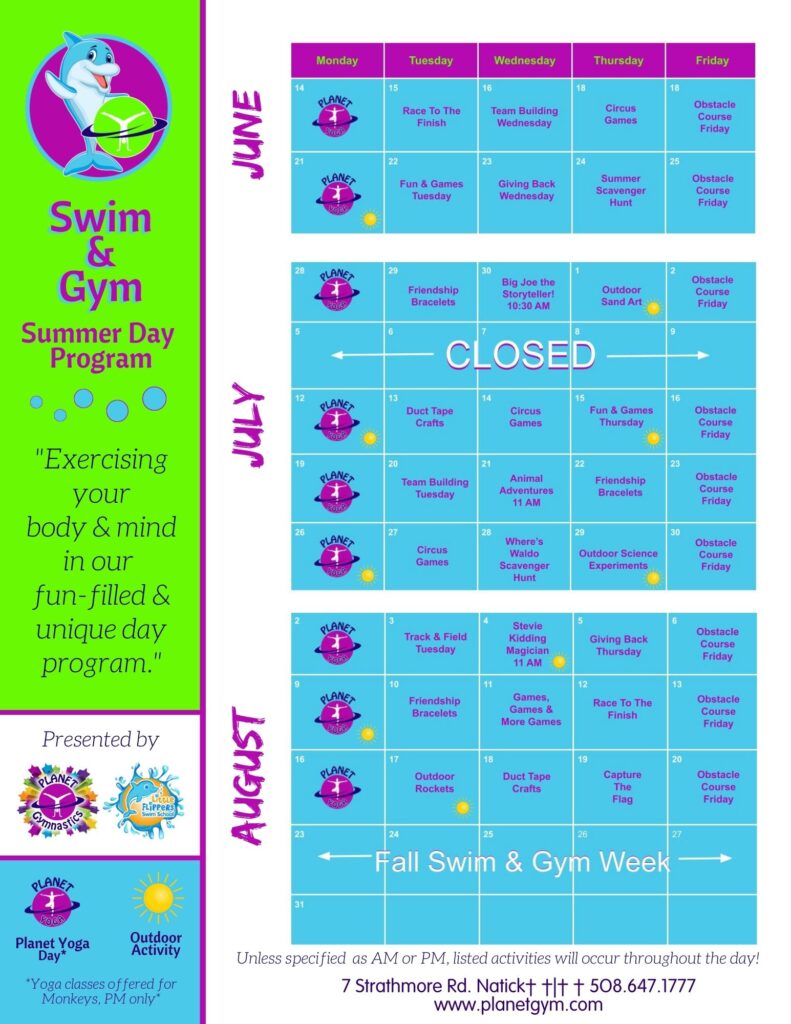Day Program - Planet Gymnastics