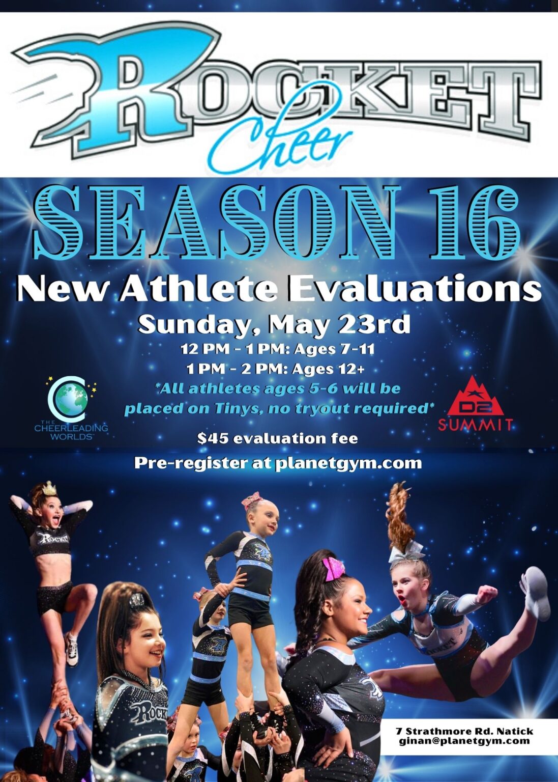 Rocket Cheer - Planet Gymnastics