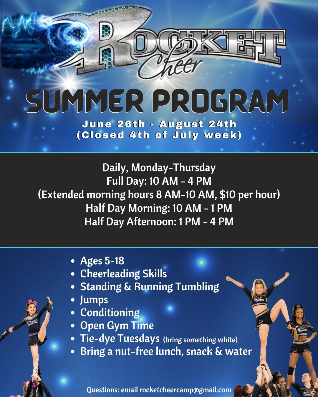 Rocket Cheer – Planet Gymnastics