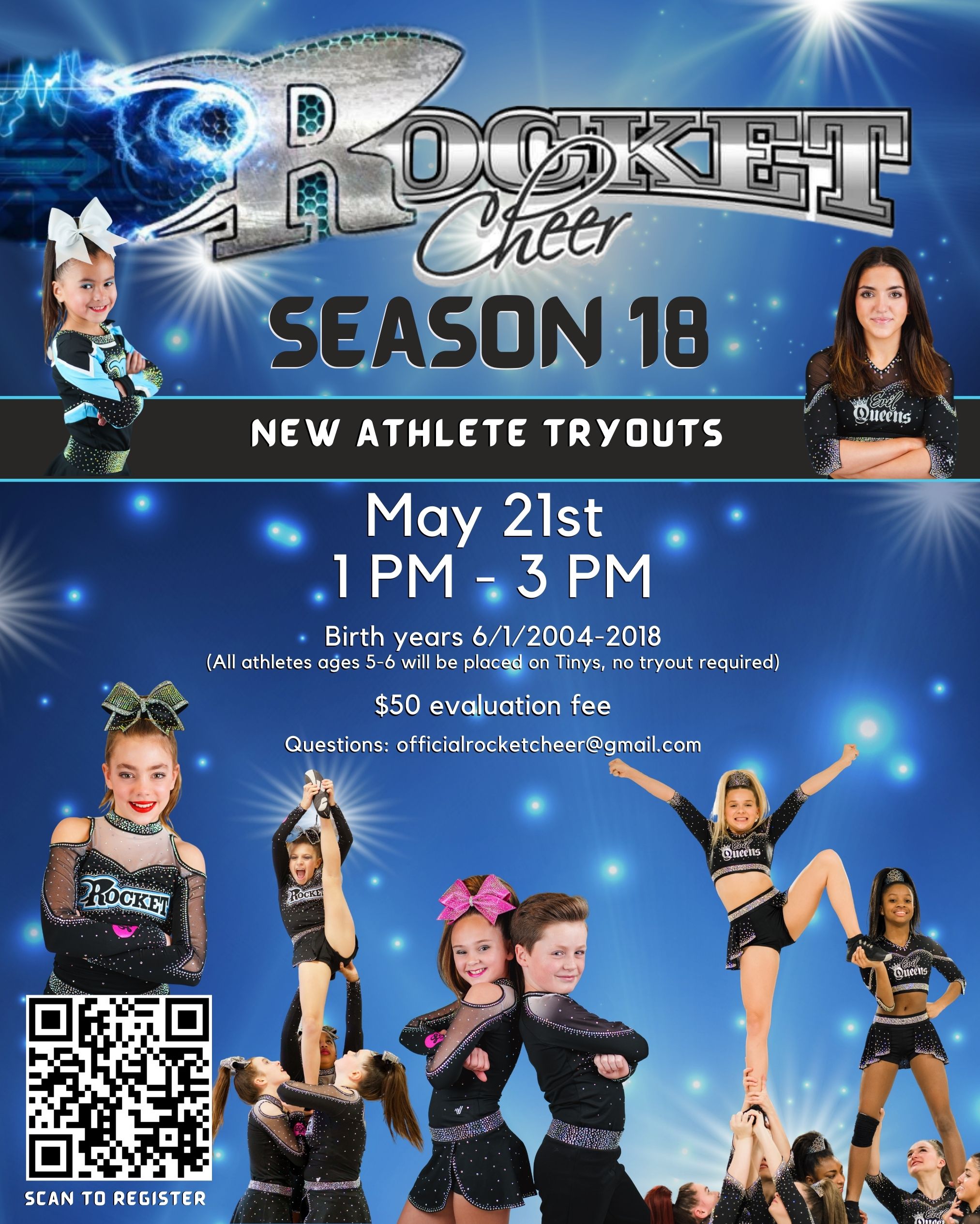 Rocket Cheer – Planet Gymnastics